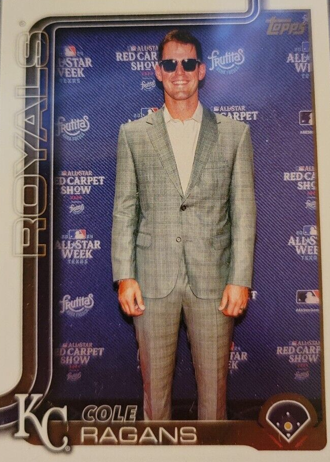 Cole Ragans 2025 Topps #169 Golden Mirror Image Variation /(SSP) Price ...
