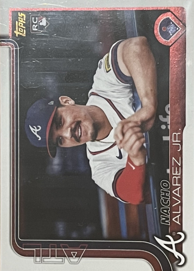 Nacho Alvarez Jr. 2025 Topps #223 Golden Mirror Image Variation /(SSP ...