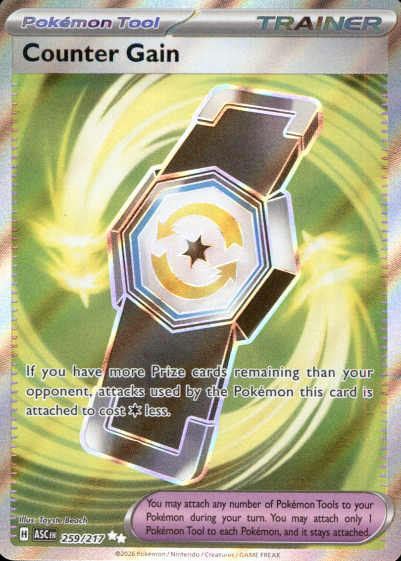 Counter Gain 2026 Mega Evolution: Ascended Heroes #259/217 Ultra Rare ...