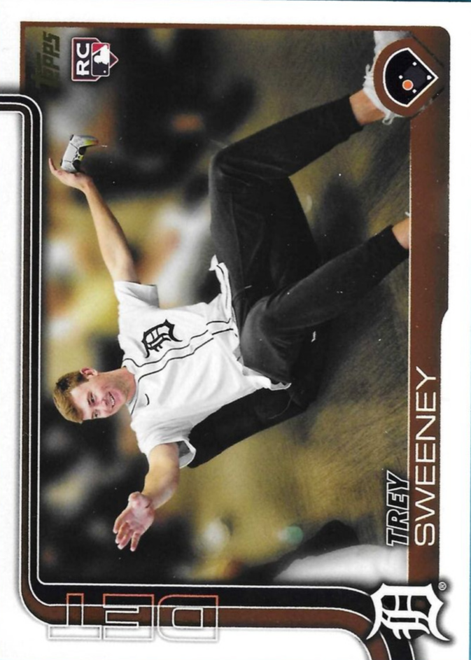 Trey Sweeney 2025 Topps #67 Golden Mirror Image Variation /(SSP) Price ...