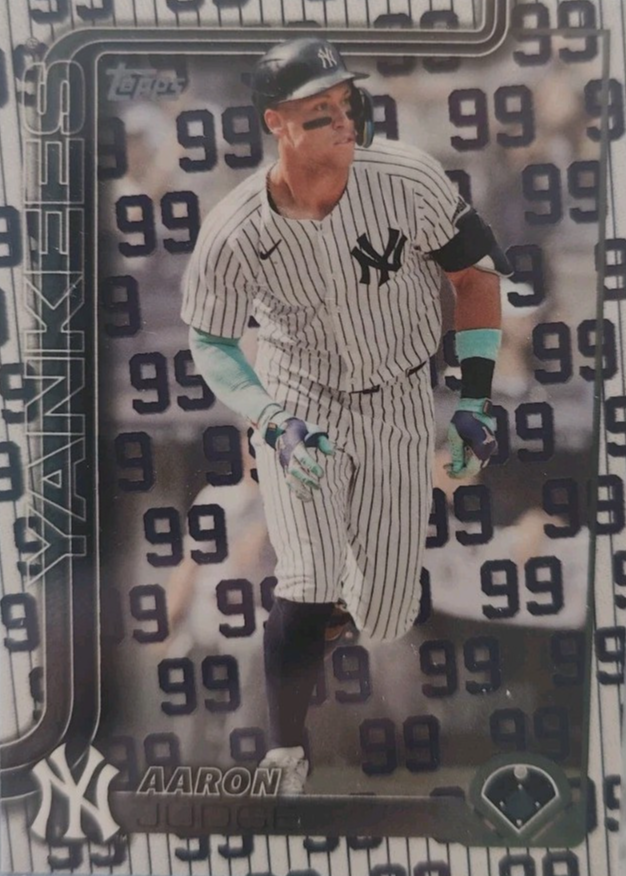 Aaron Judge 2025 Topps #300 Player Number Variation (/99) Price Guide ...