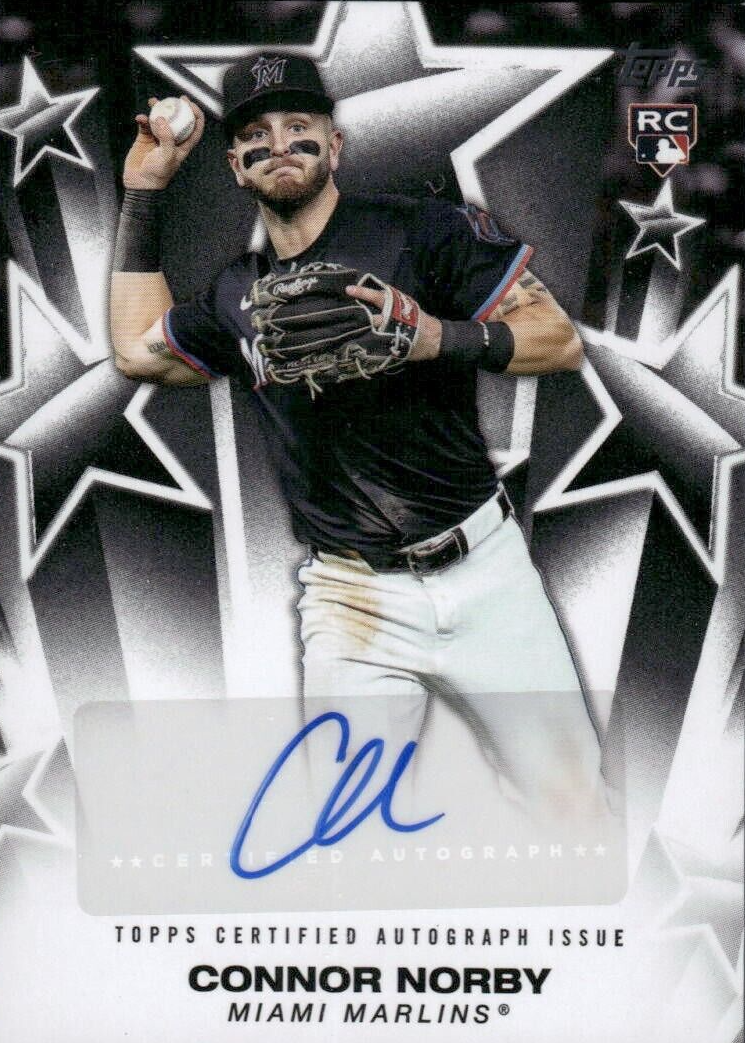 Connor Norby 2025 Topps #BSA-CN Baseball Stars Autographs Price Guide ...