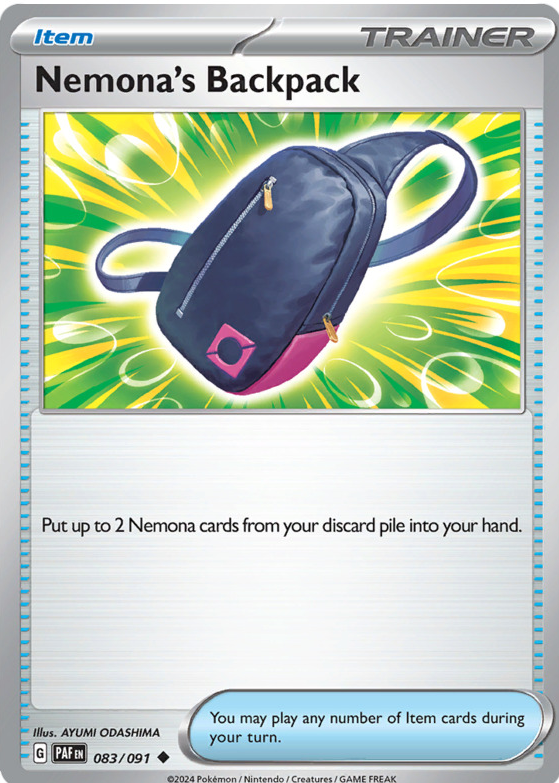 Nemona's Backpack Pokemon Cards Price Guide - Sports Card Investor
