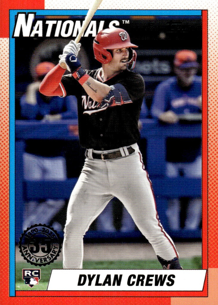 Dylan Crews 2025 Topps #T90-89 1990 Topps Baseball Price Guide - Sports ...