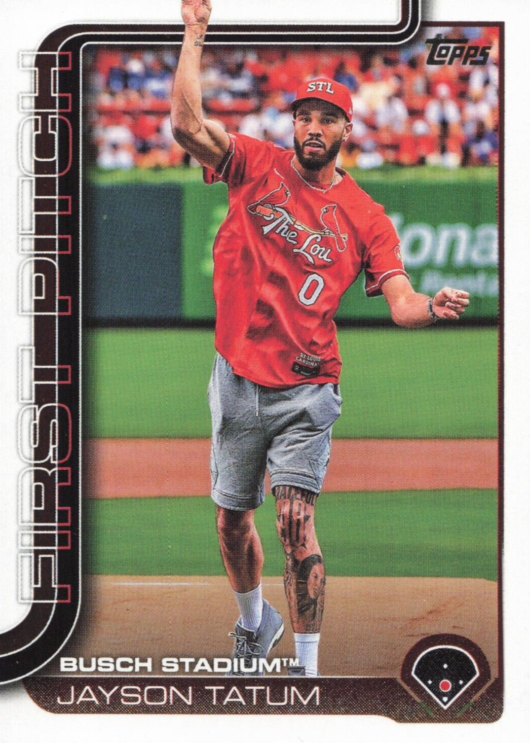 Jayson Tatum 2025 Topps #FP-5 First Pitch Price Guide - Sports Card ...