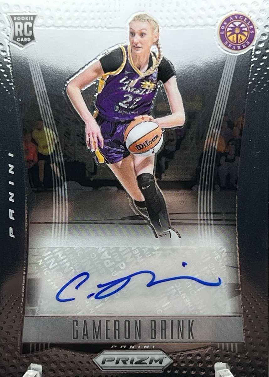 Cameron Brink 2024 Prizm WNBA #TB-CB Throwback Signatures Price Guide ...