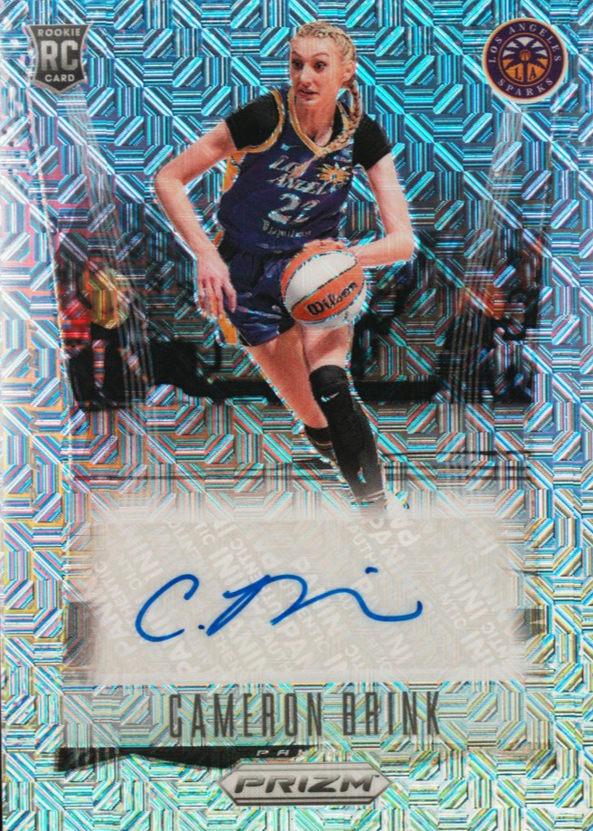 Cameron Brink 2024 Prizm WNBA #TB-CB Throwback Signatures - Mojo /25 ...