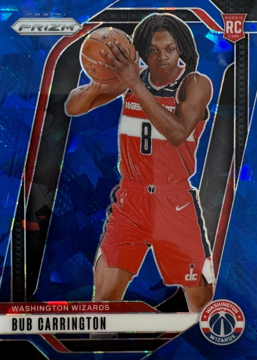 Bub Carrington 2024 Prizm #244 Blue Ice /125 Price Guide - Sports Card ...