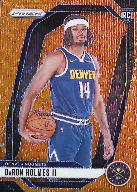 DaRon Holmes II 2024 Prizm #235 Orange Wave /60 Price Guide - Sports ...