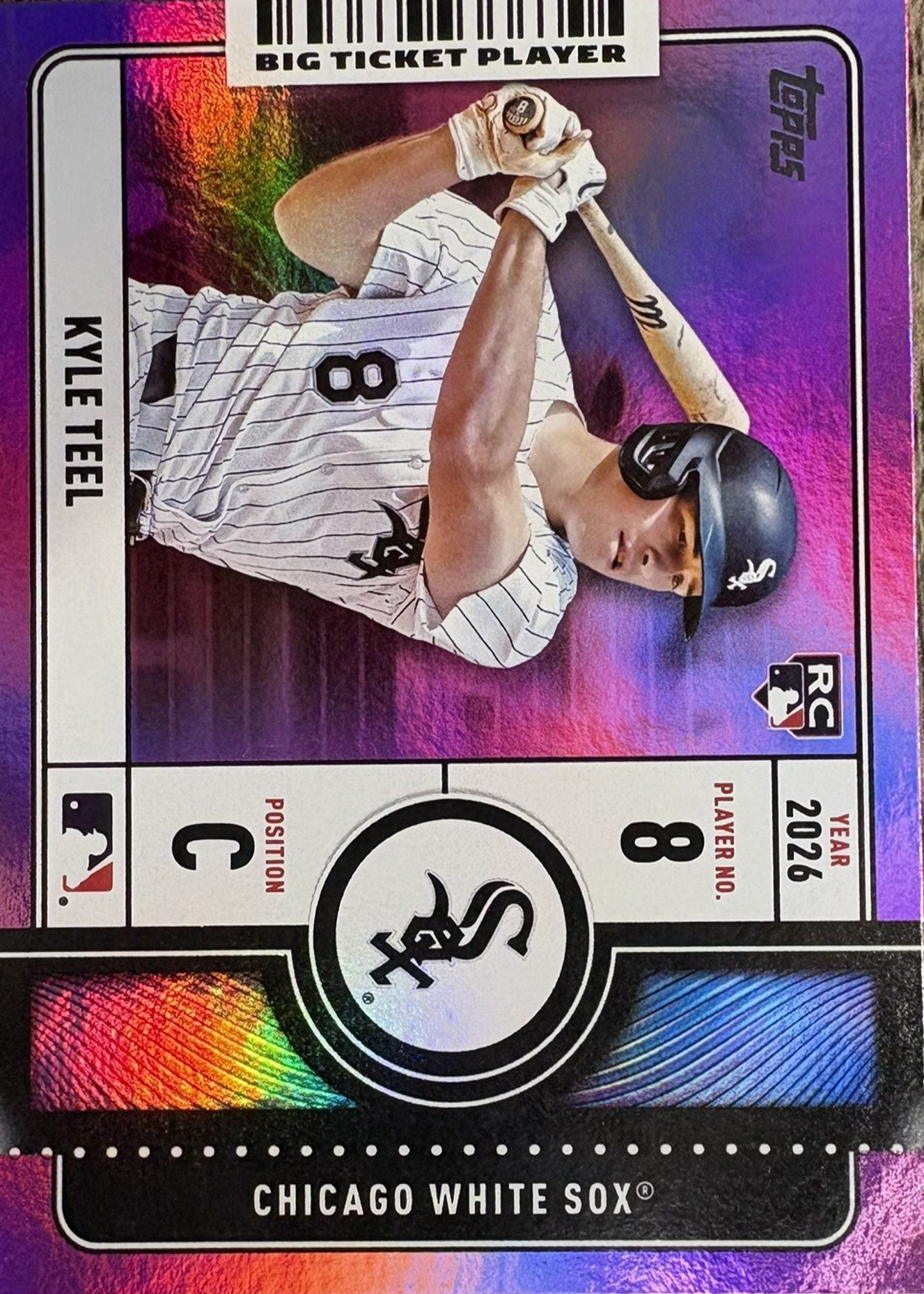 Kyle Teel 2026 Topps #BTP-26 Big Ticket Players - Pink Foil Price Guide ...