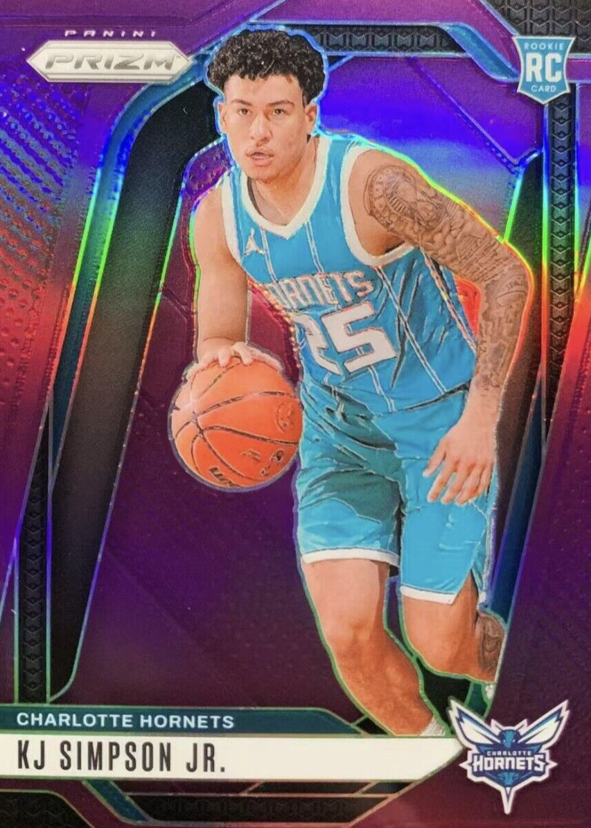 KJ Simpson Jr. 2024 Prizm #247 Purple /99 Price Guide - Sports Card ...