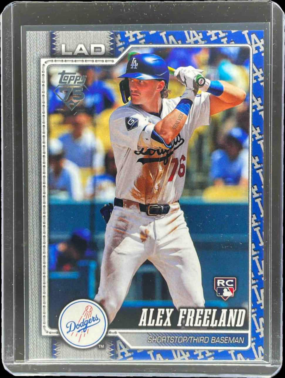 Alex Freeland 2026 Topps #74 Team Color Border Variation Price Guide ...