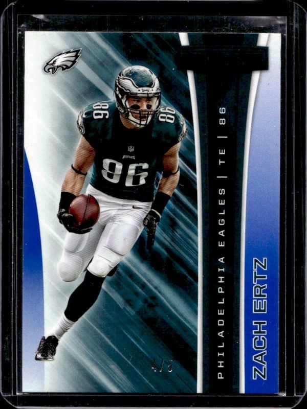 Zach Ertz 2017 Rookies & Stars #126 Black & Blue /5 Price Guide ...