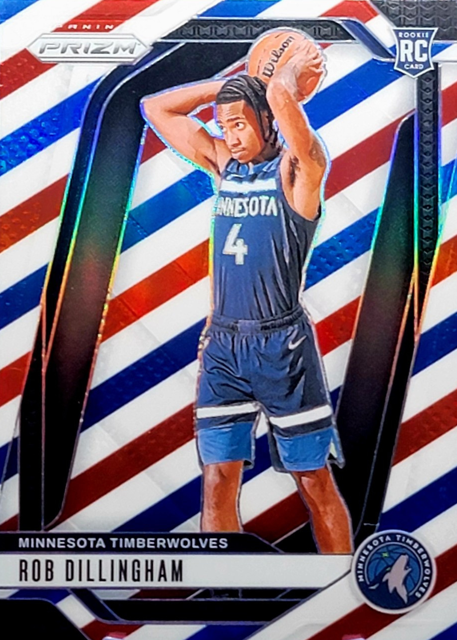 Rob Dillingham 2024 Prizm #250 Red White Blue Price Guide - Sports Card ...