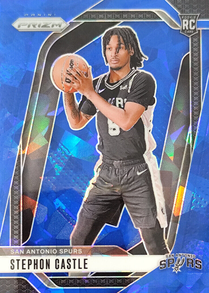 Stephon Castle 2024 Prizm #234 Blue Ice /125 Price Guide - Sports Card ...