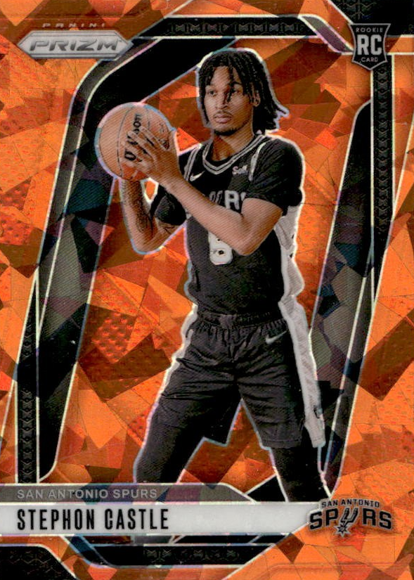 Stephon Castle 2024 Prizm #234 Orange Ice Price Guide - Sports Card ...
