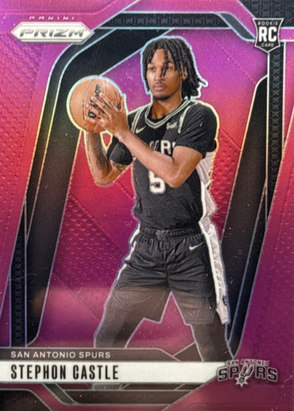 Stephon Castle 2024 Prizm #234 Pink /249 Price Guide - Sports Card Investor