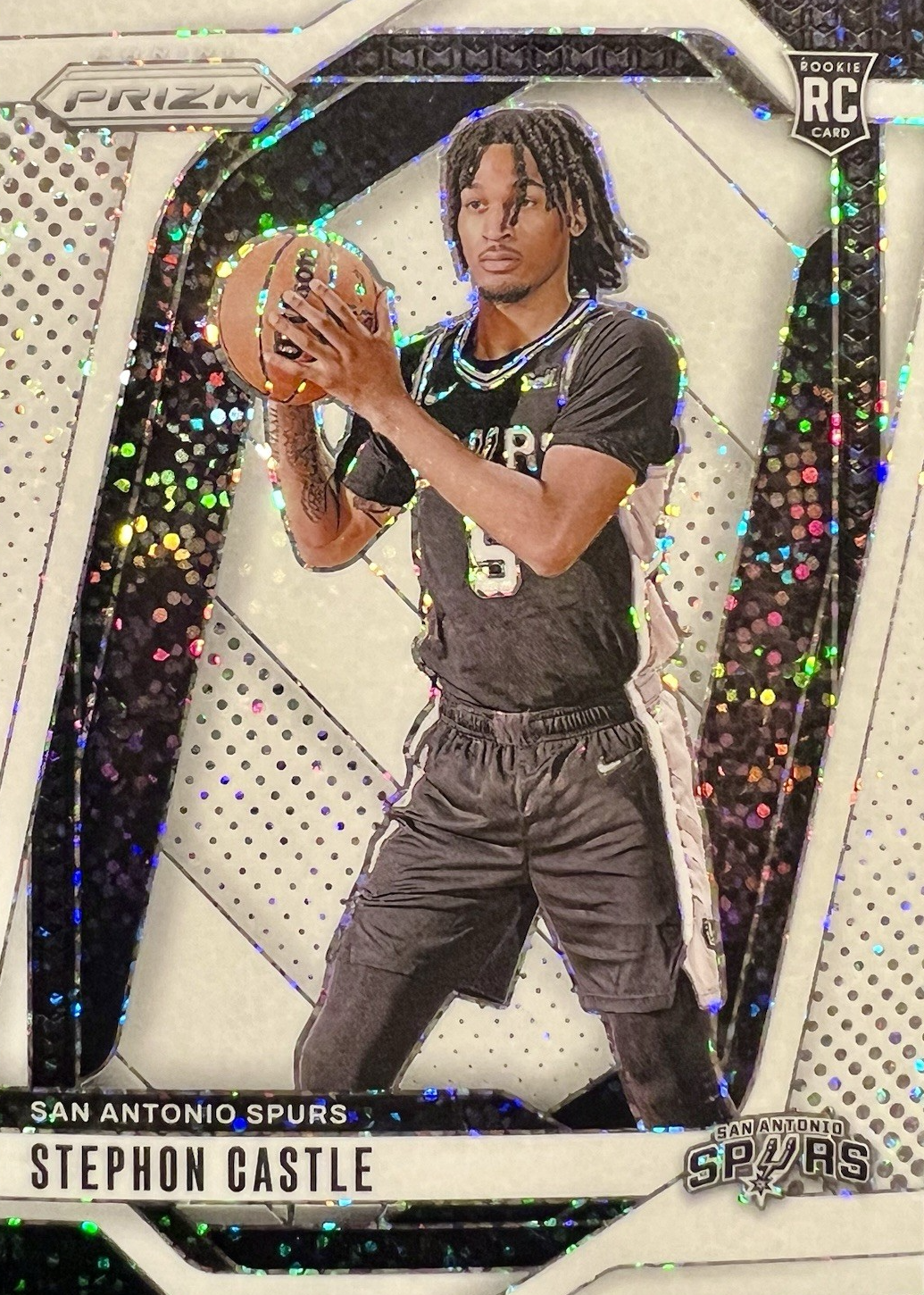Stephon Castle 2024 Prizm #234 White Sparkle /(SSP) Price Guide ...