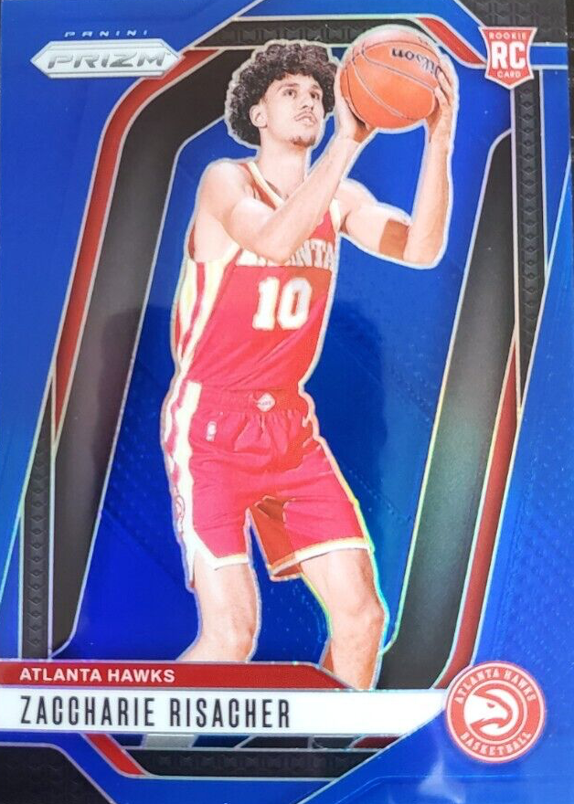 Zaccharie Risacher 2024 Prizm #265 Blue /199 Price Guide - Sports Card ...