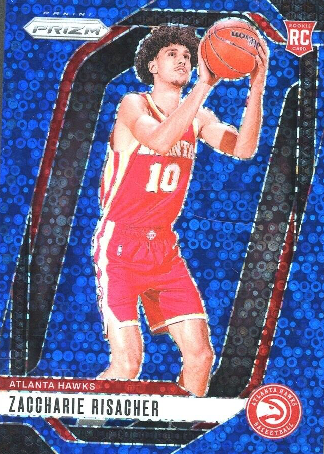 Zaccharie Risacher 2024 Prizm #265 Fast Break Blue /150 Price Guide ...