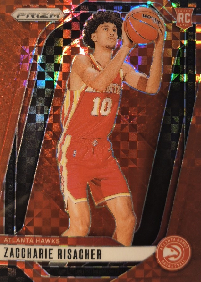 Zaccharie Risacher 2024 Prizm #265 Red Power /75 Price Guide - Sports ...