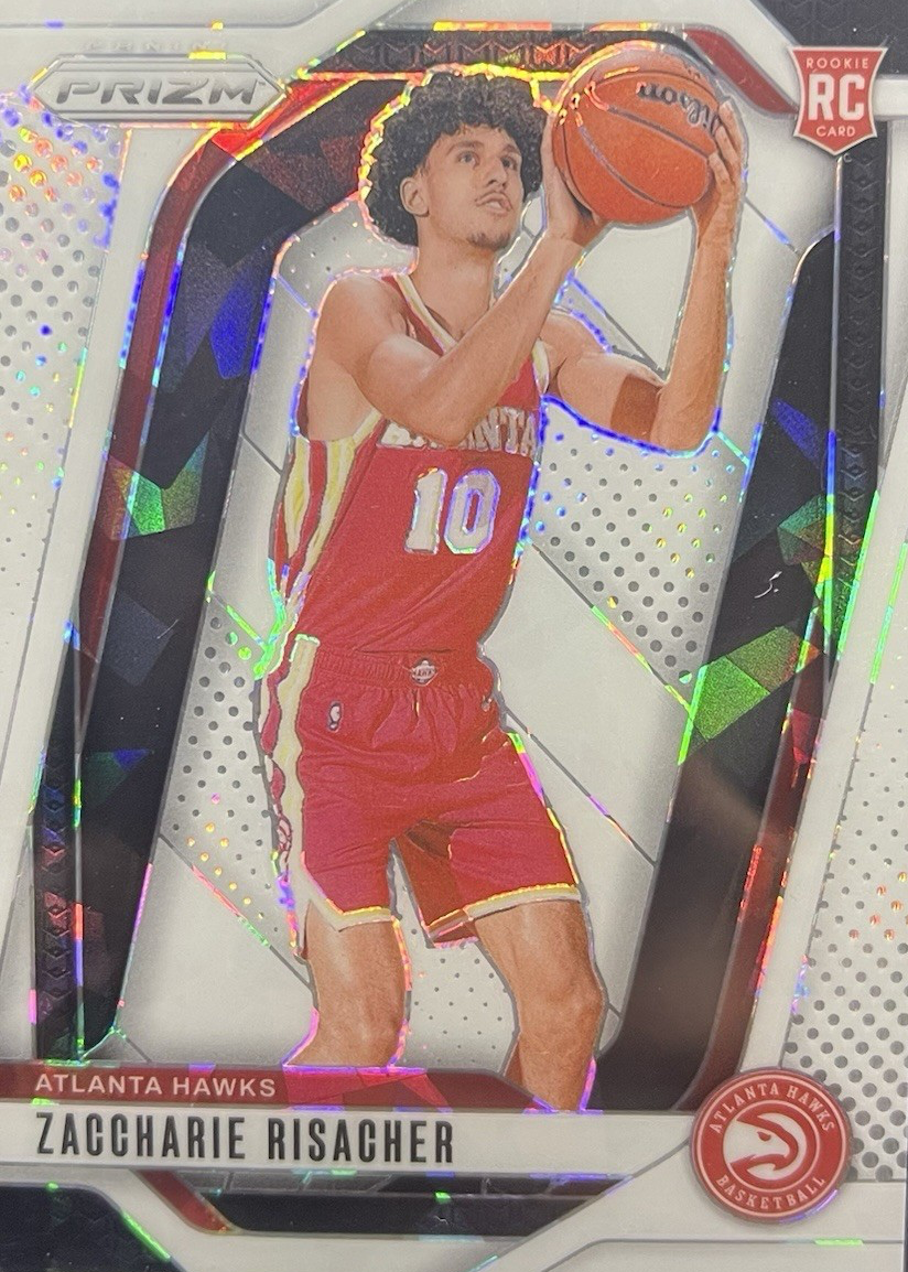 Zaccharie Risacher 2024 Prizm #265 White Ice /35 Price Guide - Sports ...