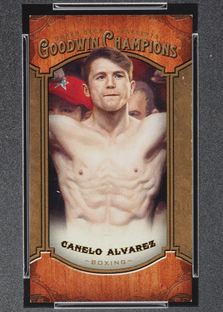 Canelo Alvarez 2014 UD Goodwin Champions #13 Mini Price Guide - Sports ...