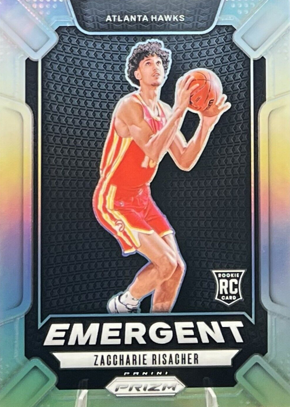 Zaccharie Risacher 2024 Prizm #6 Emergent - Silver Price Guide - Sports ...