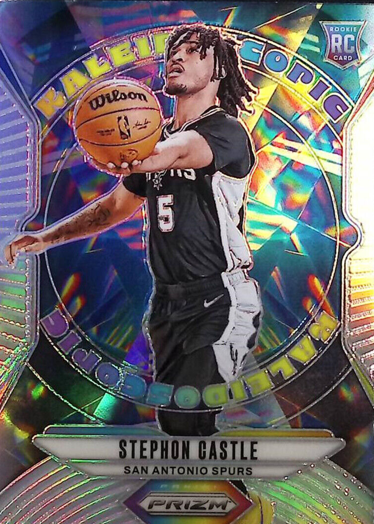 Stephon Castle 2024 Prizm #19 Kaleidoscopic - Silver Price Guide ...