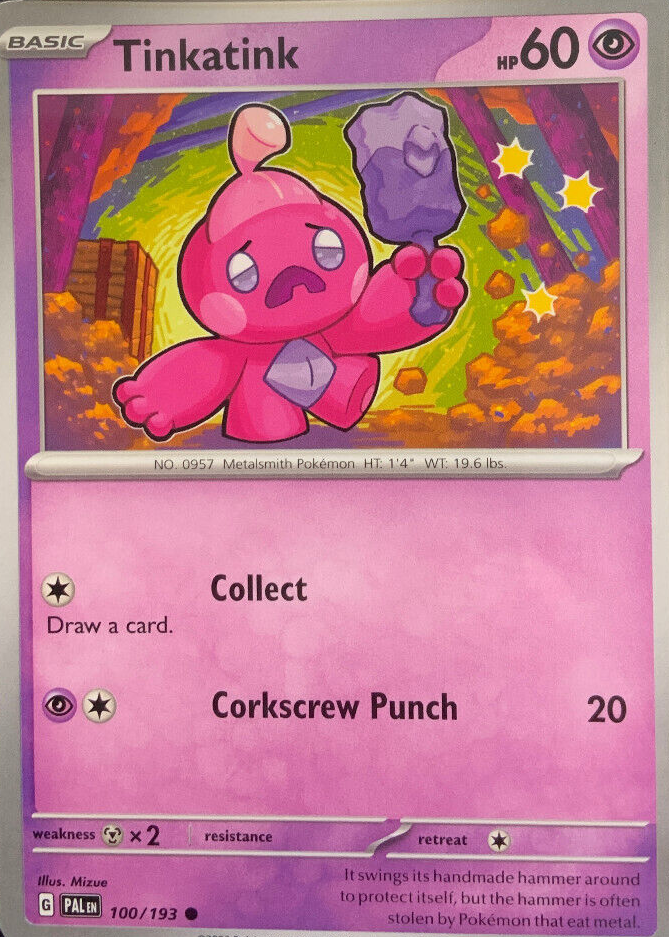 Tinkatink 2023 Scarlet & Violet: Paldea Evolved #100/193 Base Price ...
