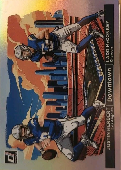 Justin Herbert / Ladd McConkey Football Cards Price Guide - Sports Card ...