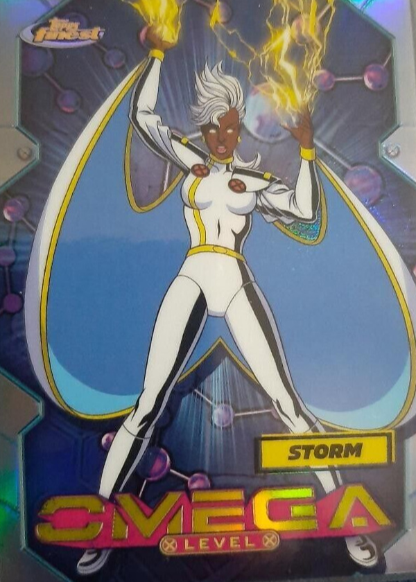 Storm 2025 Topps Finest X-Men 97 #O-1 Omega - SuperFractor /1 Price ...