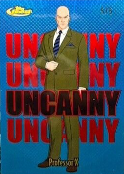 Professor X 2025 Topps Finest X-Men 97 #100 Uncanny - Red Refractor /5 ...