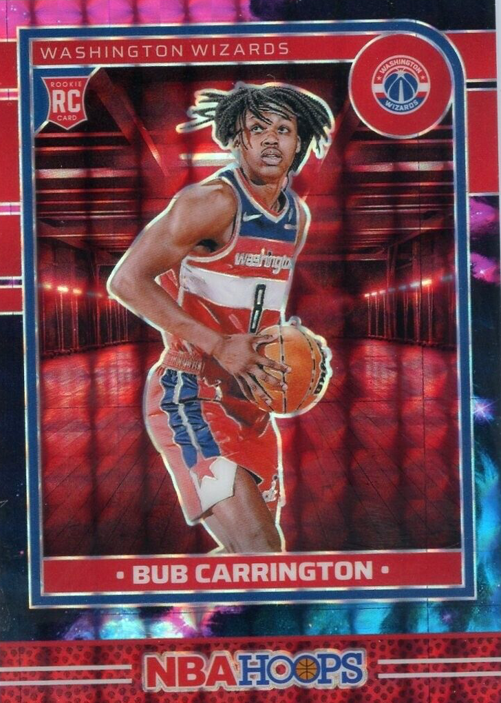 Bub Carrington 2024 Hoops #244 Premium Nebula /1 Price Guide - Sports ...