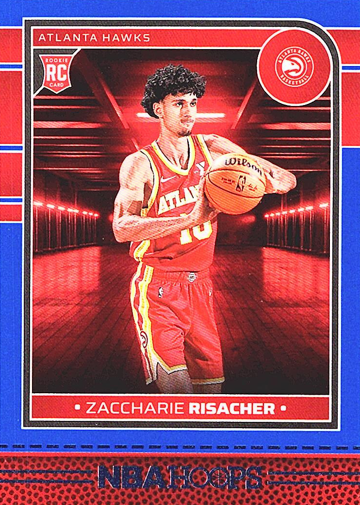 Zaccharie Risacher 2024 Hoops #231 Blue Price Guide - Sports Card Investor