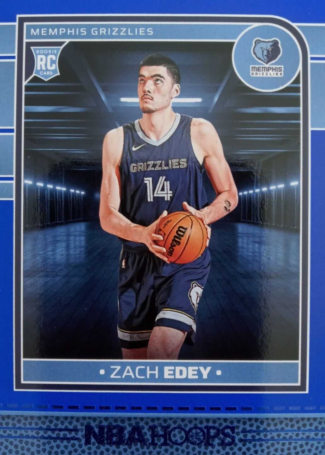 Zach Edey 2024 Hoops #239 Blue Price Guide - Sports Card Investor