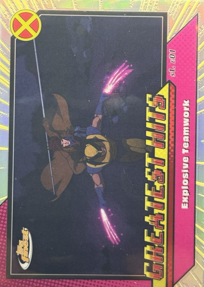 Explosive Teamwork 2025 Topps Finest X-Men 97 #GH-3 Greatest Hits Price ...