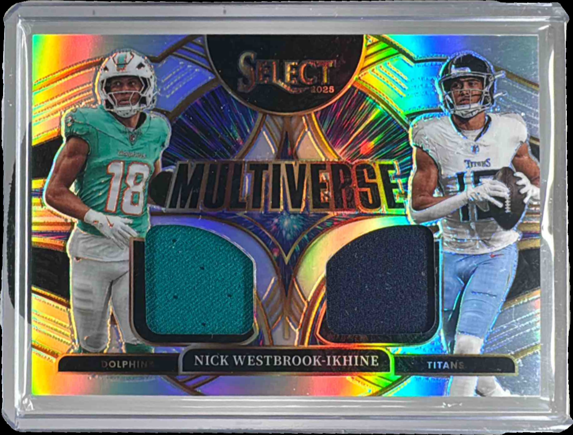 Nick Westbrook-Ikhine 2025 Select #MVJ-NWE Multiverse Jerseys - Silver ...