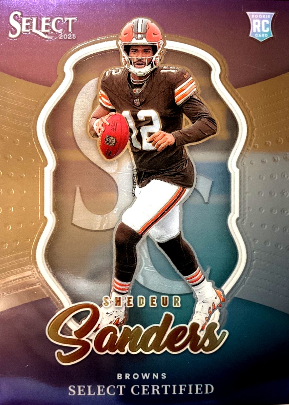 Shedeur Sanders 2025 Select #12 Select Certified Rookies Price Guide ...