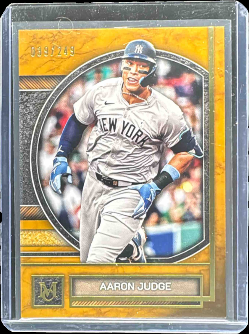 Aaron Judge 2025 Topps Museum Collection #99 Gold /249 Price Guide ...