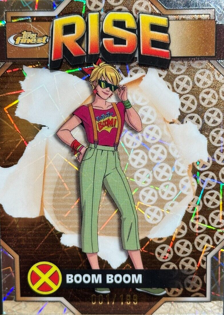 Boom Boom 2025 Topps Finest X-Men 97 #30 Common - Laser Refractor /199 ...