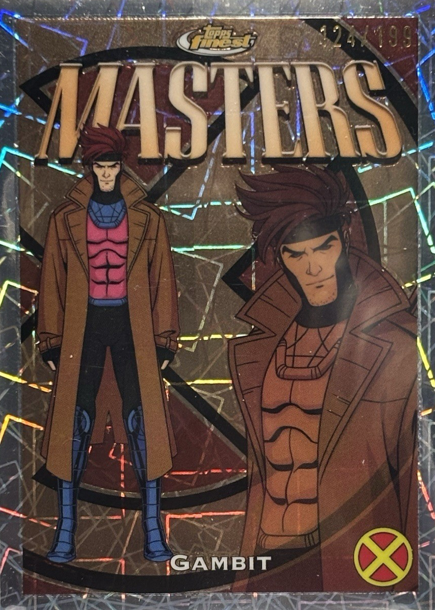 Gambit 2025 Topps Finest X-Men 97 #32 Common - Laser Refractor /199 Price Guide - Sports Card ...