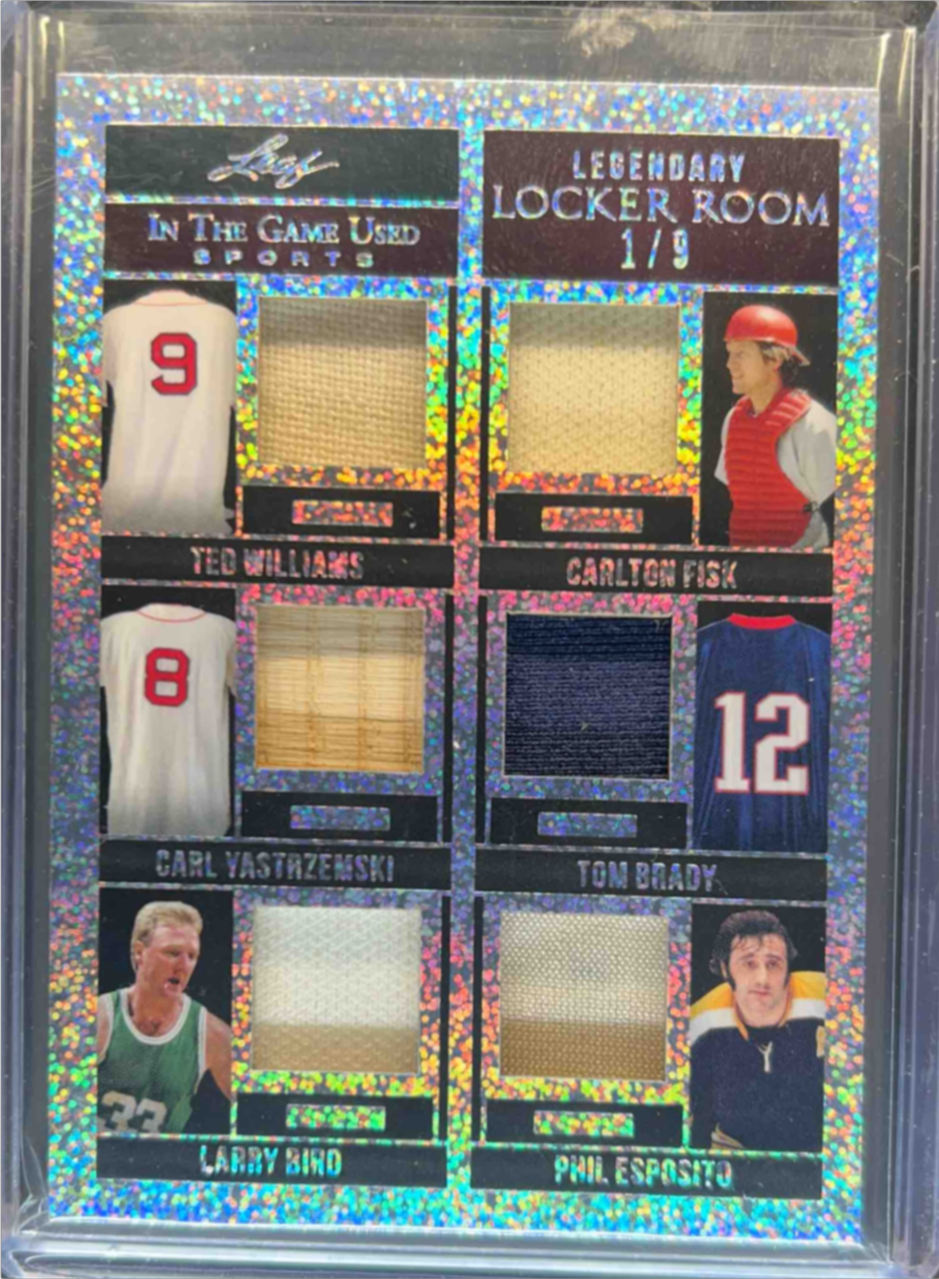 Carl Yastrzemski / Carlton Fisk / Larry Bird / Ted Williams / Tom Brady ...