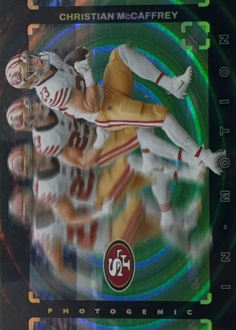Christian McCaffrey 2024 Photogenic #4 In-Motion /(SSP) Price Guide ...