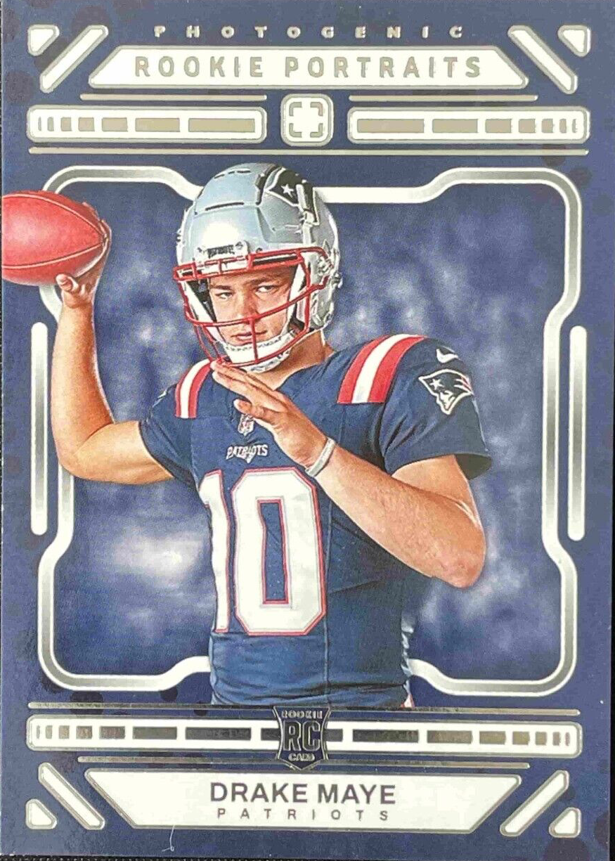 Drake Maye 2024 Photogenic #194 Rookie Portraits Price Guide - Sports ...