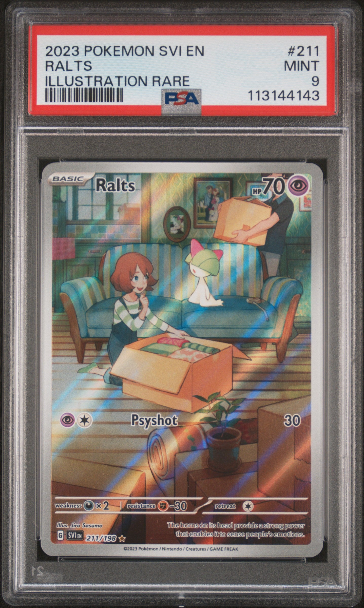 Ralts 2023 Scarlet & Violet #211/198 Illustration Rare Price Guide ...