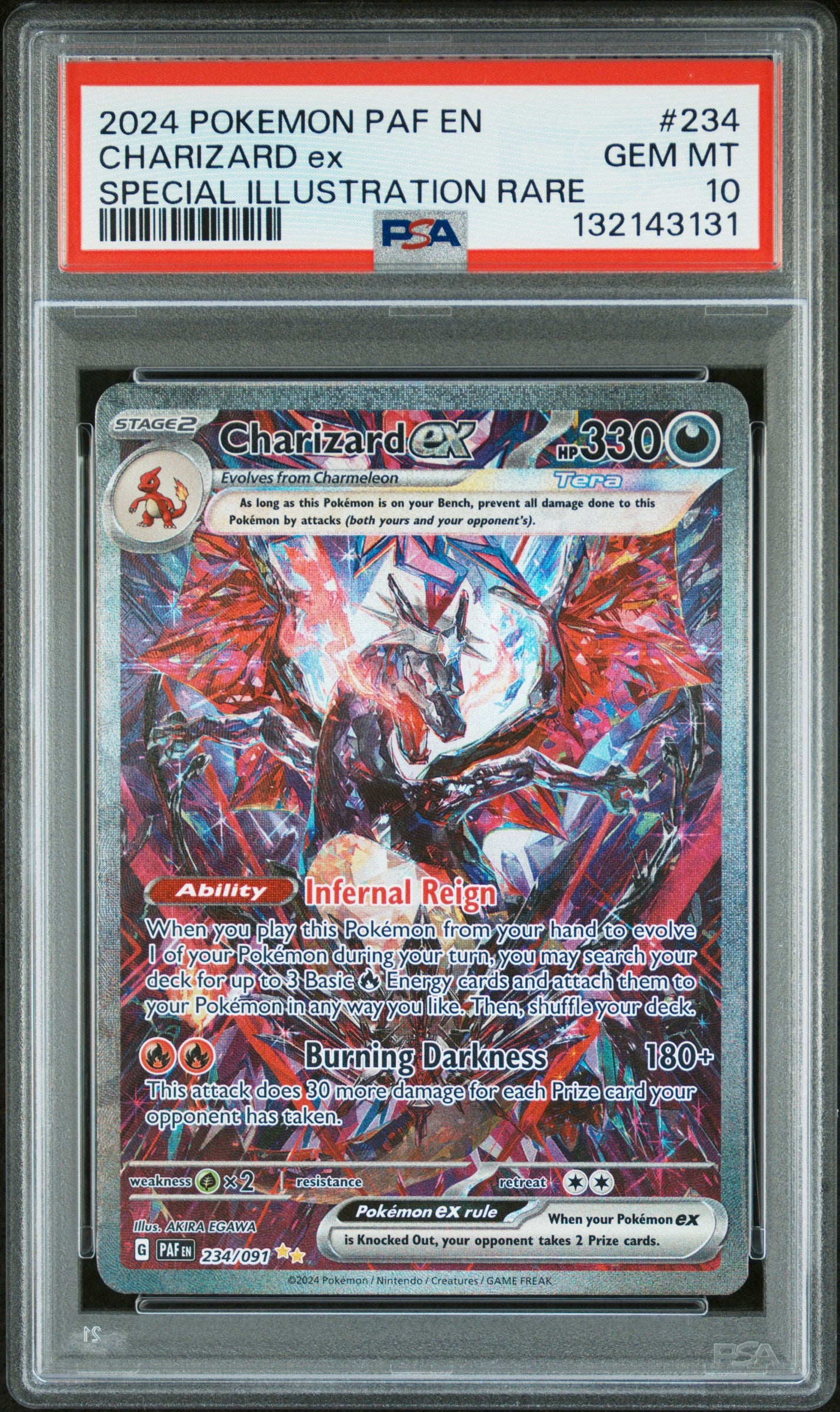 Charizard ex 2024 Scarlet & Violet: Paldean Fates #234/091 Special ...